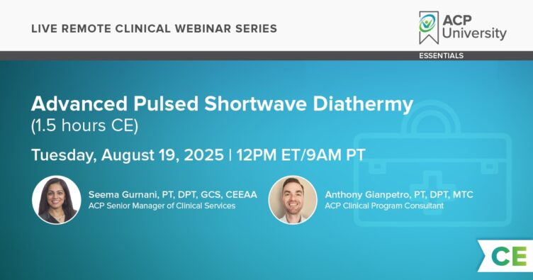 Advanced Pulsed Shortwave Diathermy | ACPlus